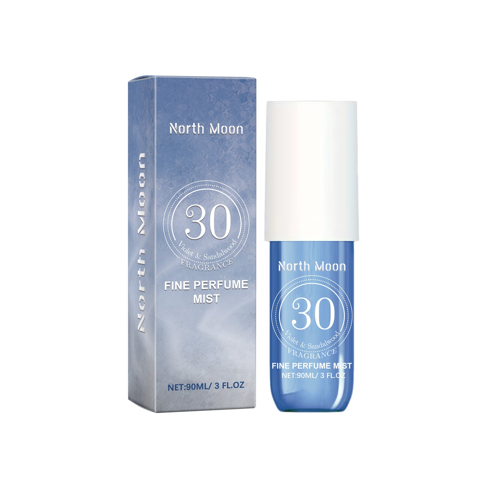 North Moon Fragrance Spray, Spray Body Splash For Women, Hair & Body ...