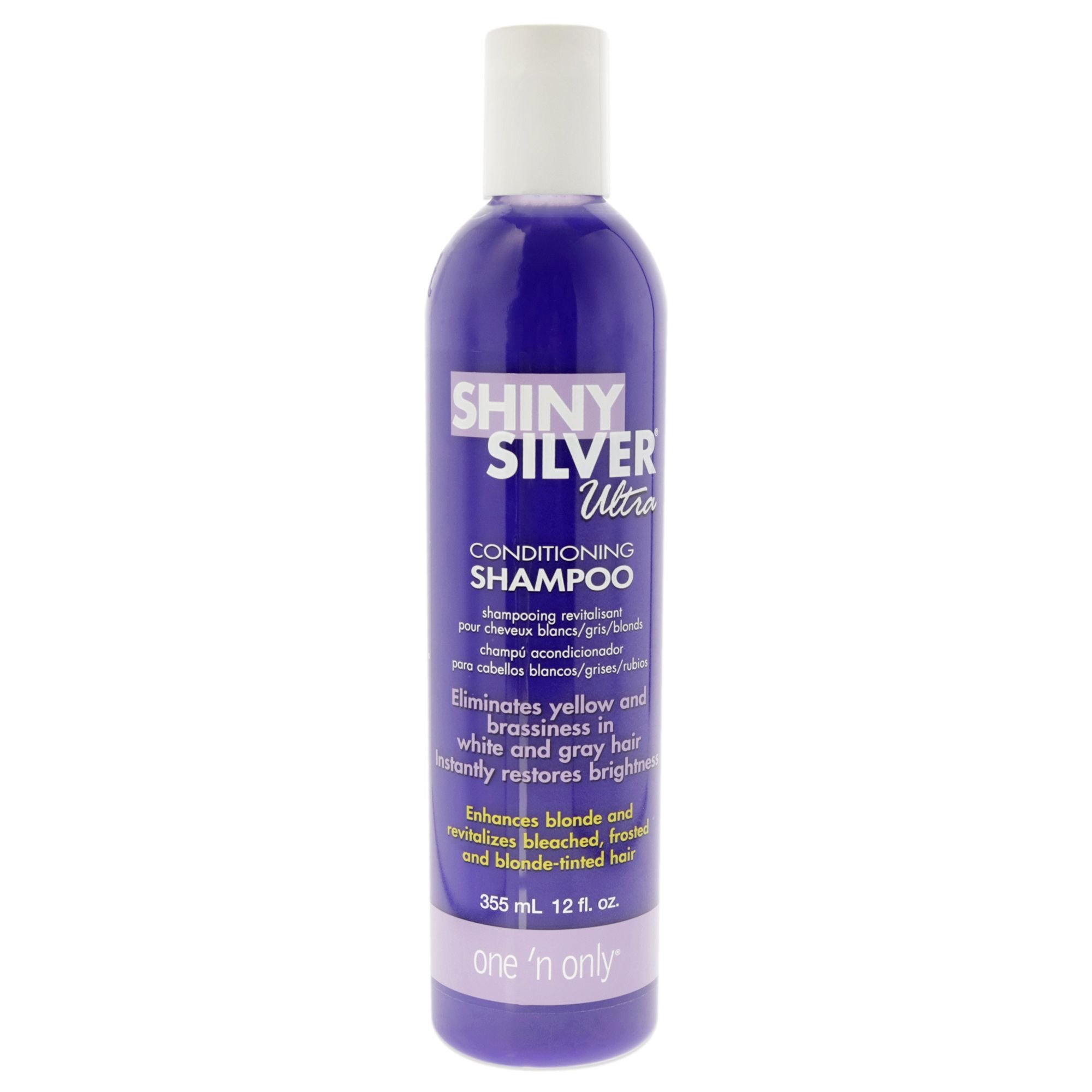 Shiny Silver Ultra Conditioning Shampoo by One n Only for Unisex - 12 ...